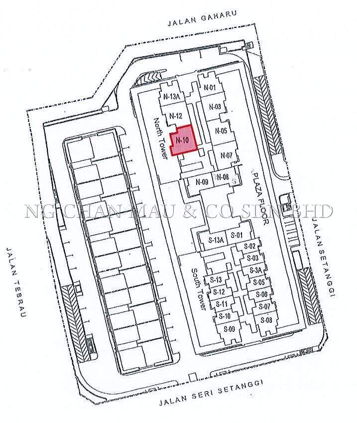 1 Tebrau Service Apartment for Auction